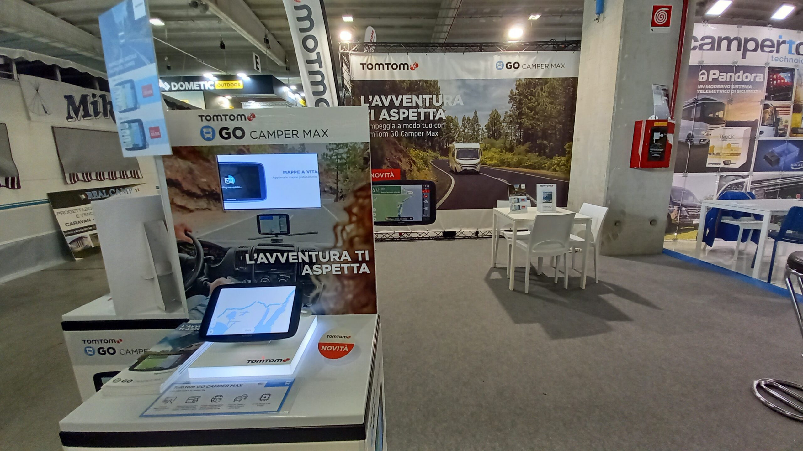 TomTom GO Camper Max al Salone del Camper - Pleinair