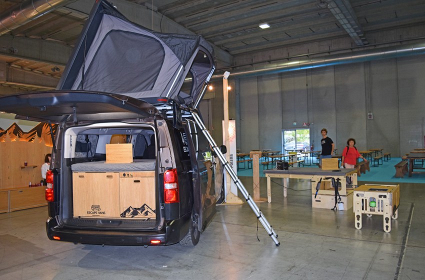 Escape Vans debutta al Salone del Camper 2022 - Pleinair