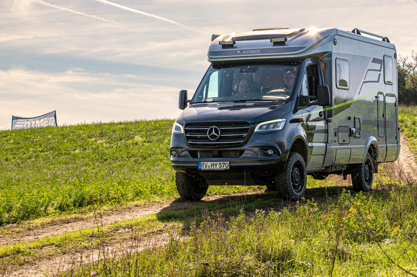 Hymer The Event, la presentazione più adrenalinica di sempre - Pleinair