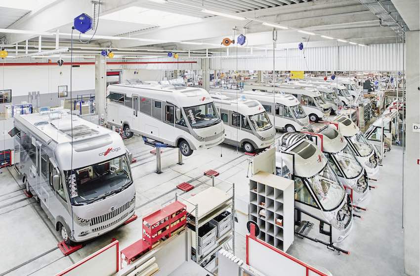 Carthago Inside, dentro la produzione - Pleinair