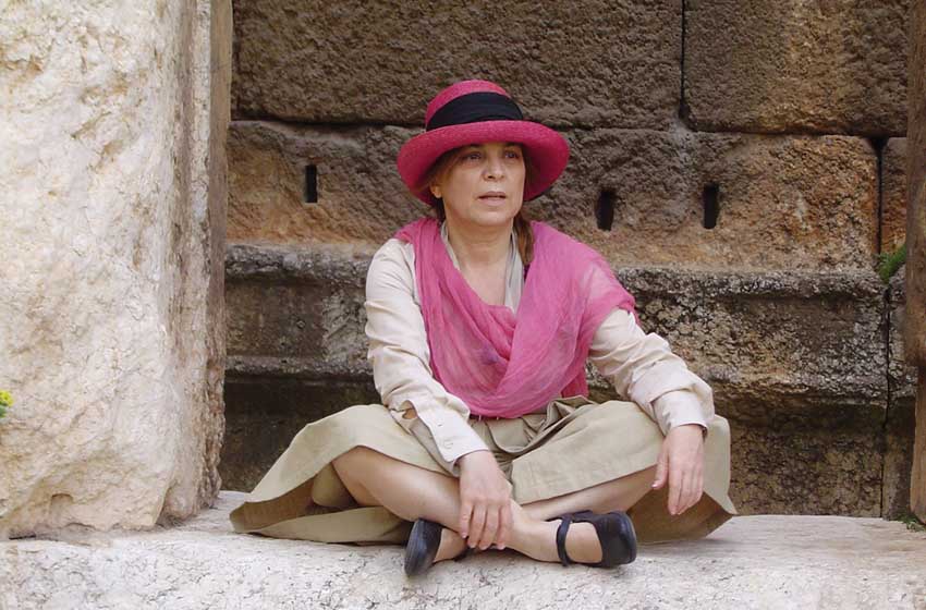 Personaggi famosi in camper: Syusy Blady - Pleinair