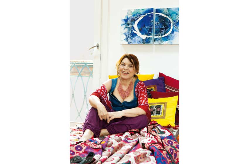 Personaggi famosi in camper: Syusy Blady - Pleinair